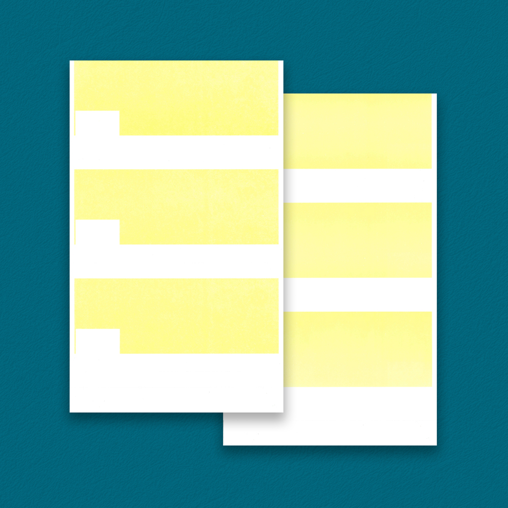 IRD Return 8.5" x 13" 3 Up | Non Thermochromic | RELYCO