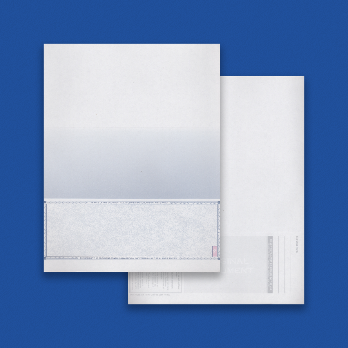 Piracle Letter Checks - Blue