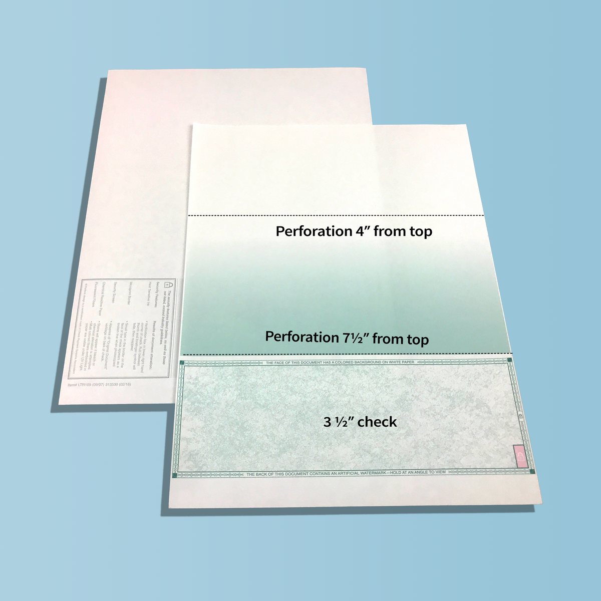 Piracle Letter Checks - Teal