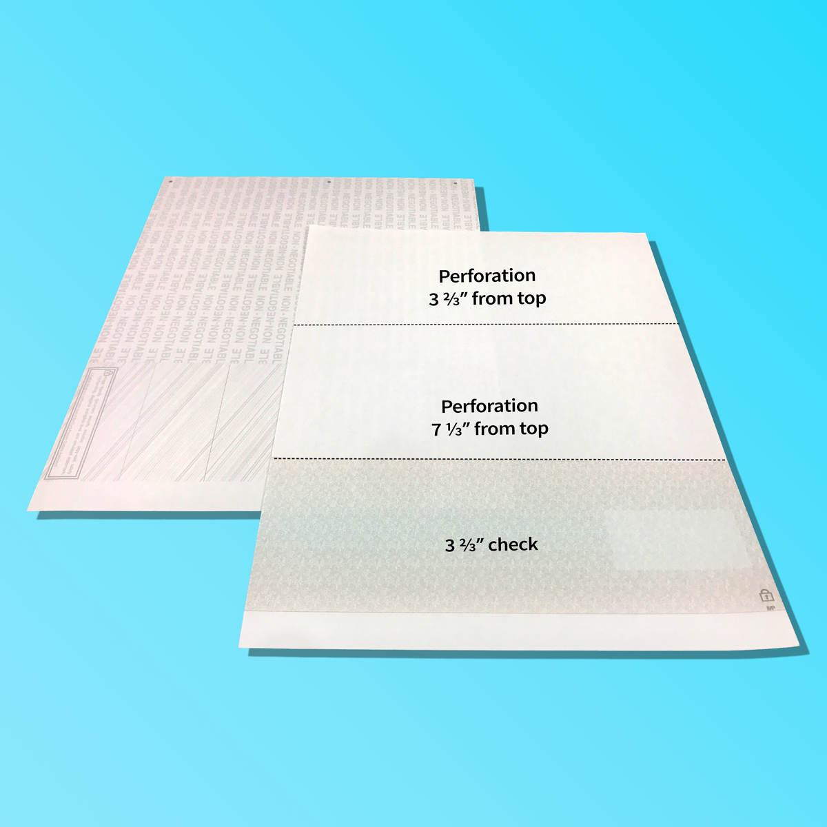 ULTRACHEK Green/Brown Bottom Check 2 Perfs | Shop RELYCO