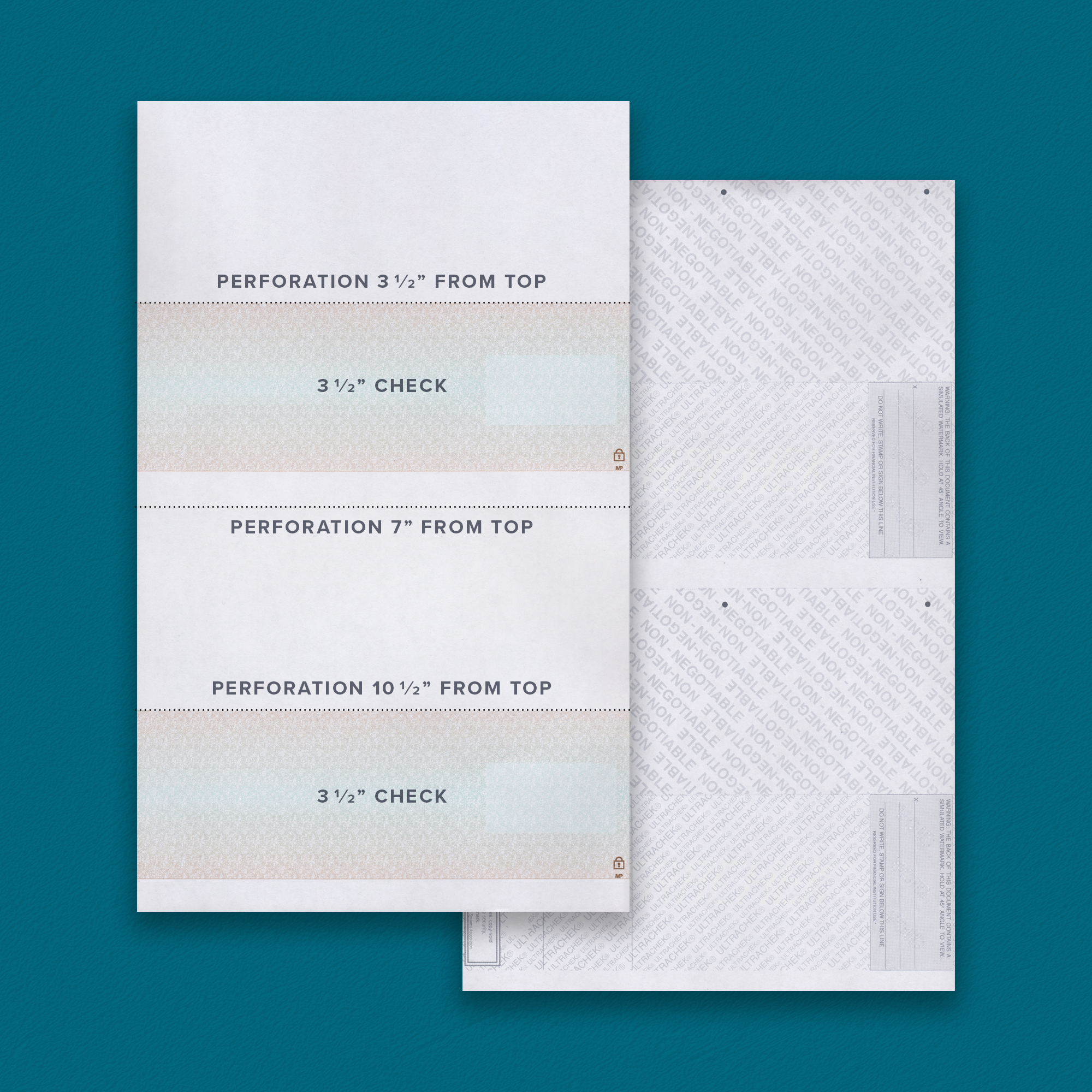 ULTRACHEK Green/Brown Bottom 2 Checks 3 Perfs | Shop RELYCO