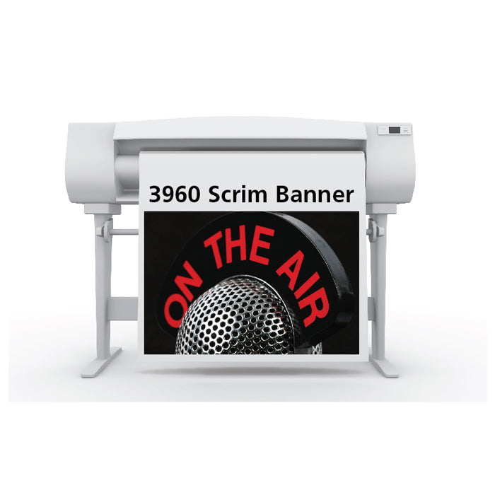 Scrim Banner Vinyl Matte 15 mil 60" x 40' |RELYCO| Shop Now